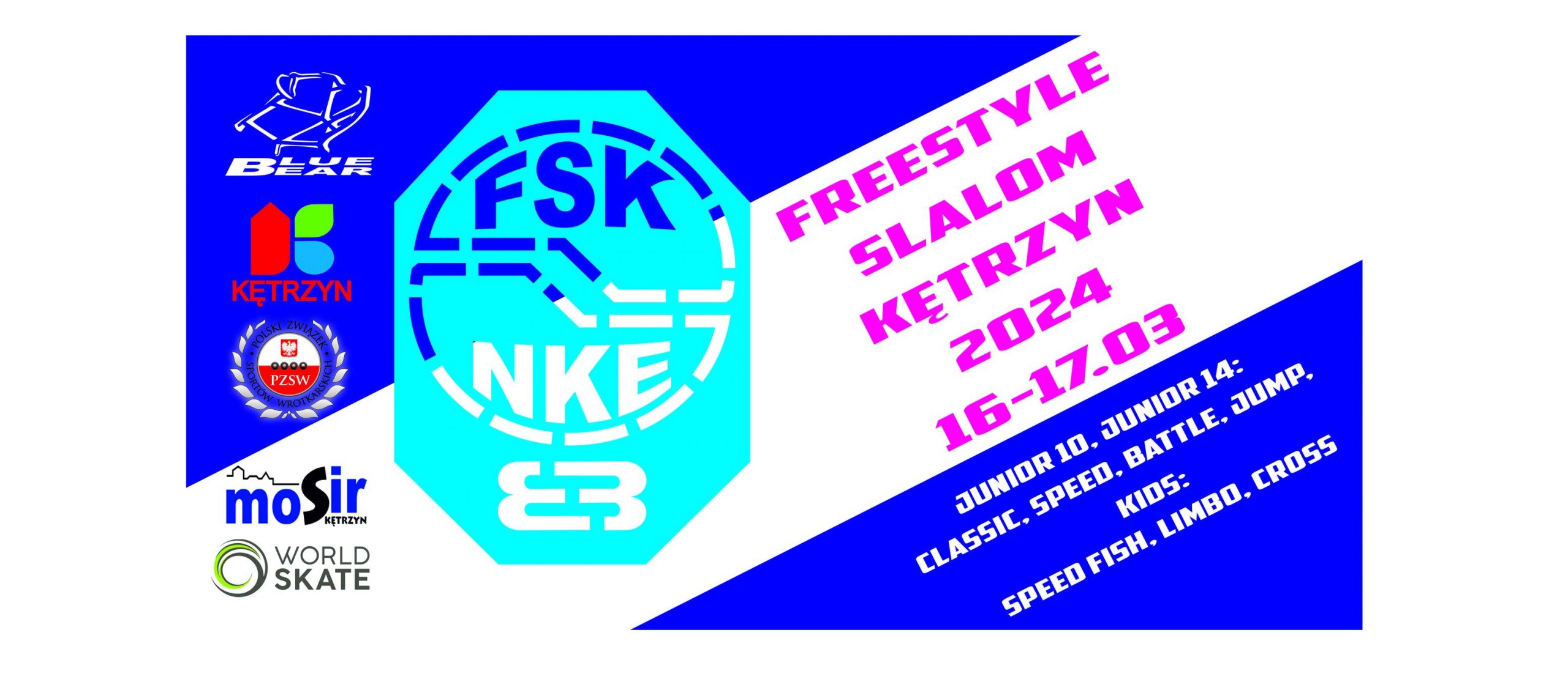 Freestyle Slalom Kętrzyn 2024 • Rzeszowskie Stowarzyszenie Rolkowe